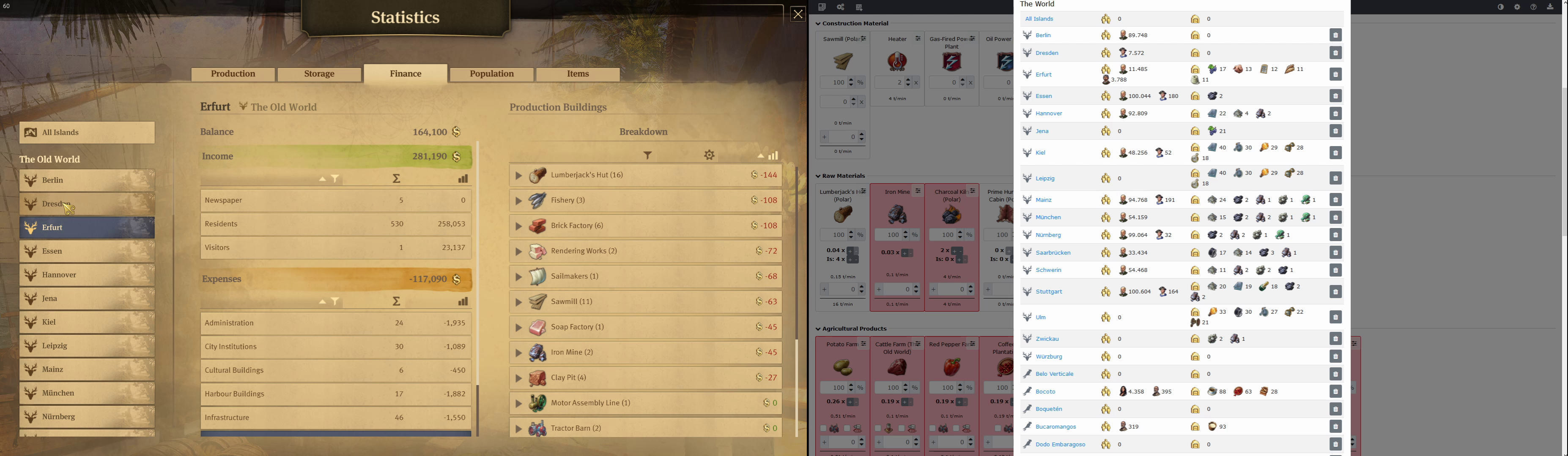 Anno 1800 Calculator
